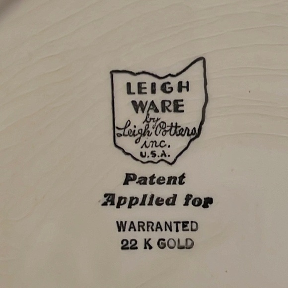 Leigh Potters Leigh Ware | Dining | Rare Leigh Ware By Leigh Potters ...